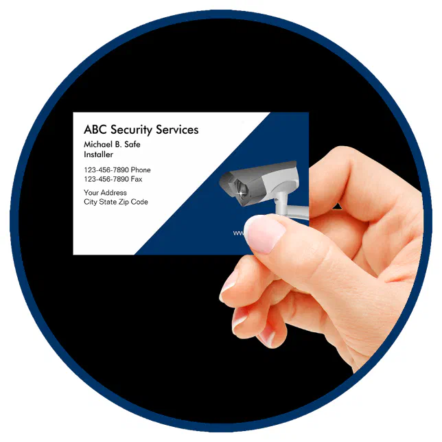 Video Security Business Cards | Zazzle