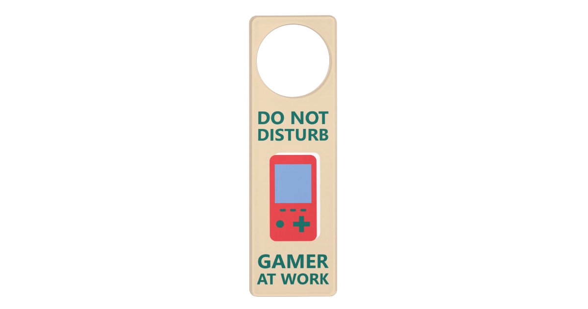 Videogame Door Hanger | Zazzle
