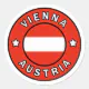 Vienna Austria Classic Round Sticker | Zazzle