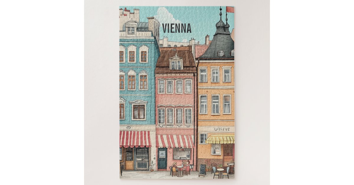 Vienna Austria Travel Jigsaw Puzzle | Zazzle