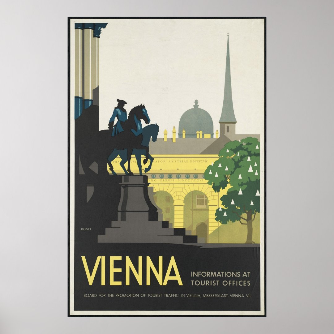 Vienna Poster | Zazzle