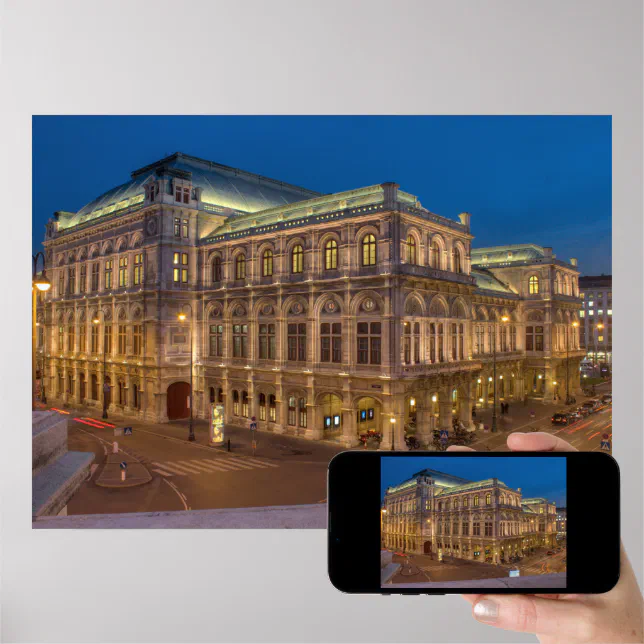 Vienna State Opera, Austria Poster | Zazzle