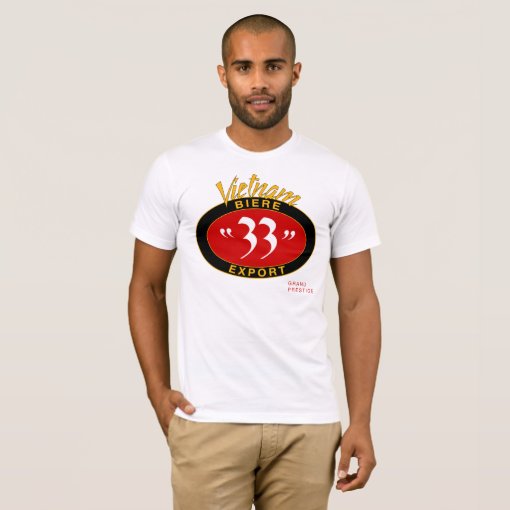 Vietnam - "33" Beer T-Shirt | Zazzle