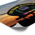 Vietnam Nam War LRRPS Veterans Vets Patch Poster | Zazzle