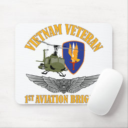 Vietnam Veteran Aircrew Wings Mouse Pad | Zazzle