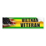 Vietnam Veteran Bumper Sticker | Zazzle