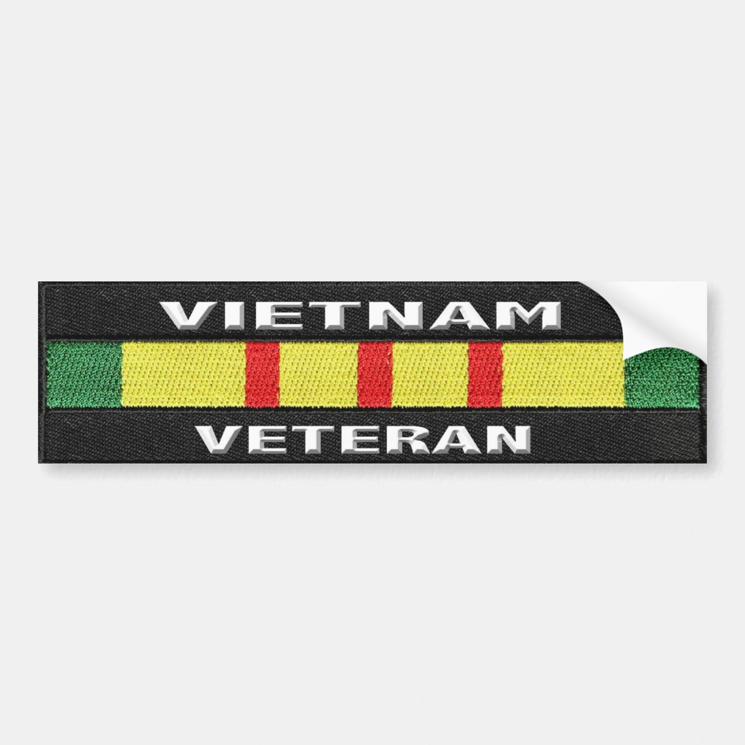 Vietnam Veteran Bumper Stickers | Zazzle