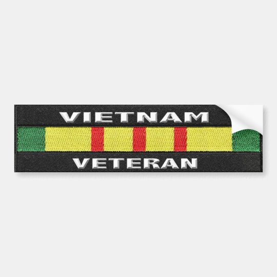 Vietnam Veteran Bumper Stickers | Zazzle.com