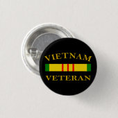 Vietnam Veteran Button | Zazzle