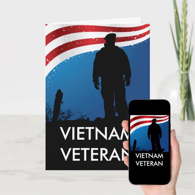 Vietnam Veteran Card | Zazzle