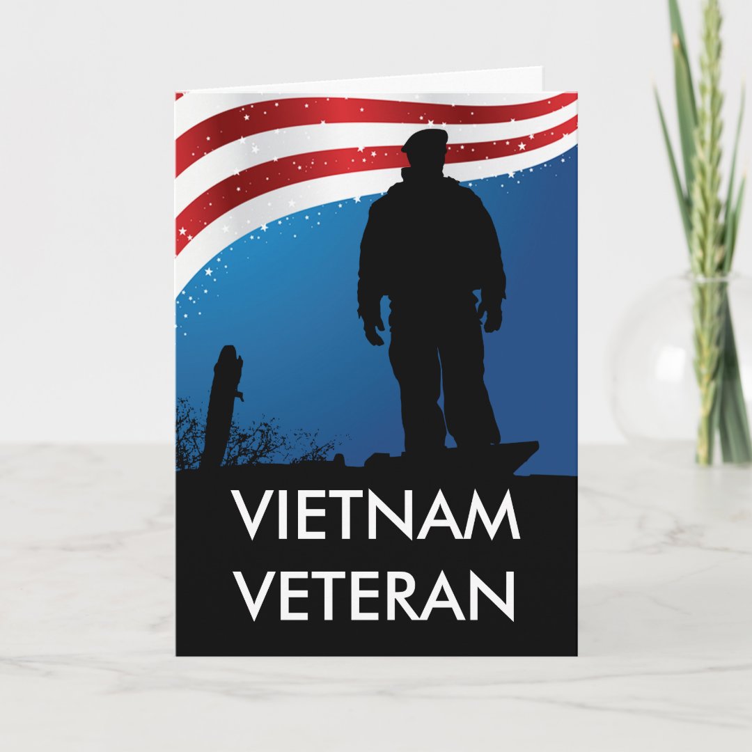 Vietnam Veteran Card | Zazzle
