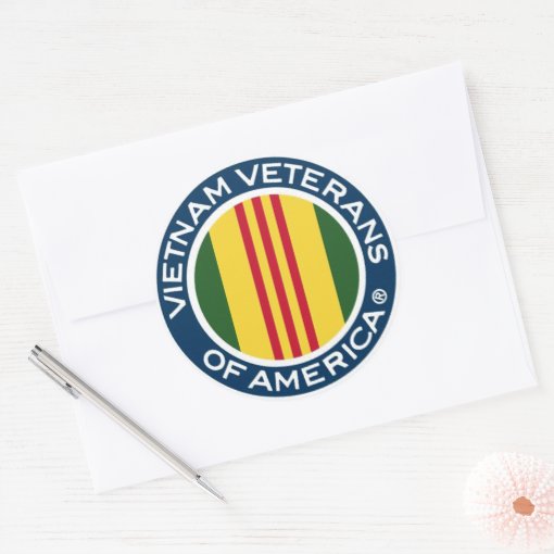 Vietnam Veterans of America 3 inch Stickers | Zazzle