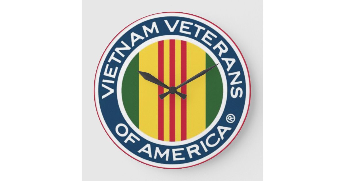 Vietnam Veterans of America Clock | Zazzle