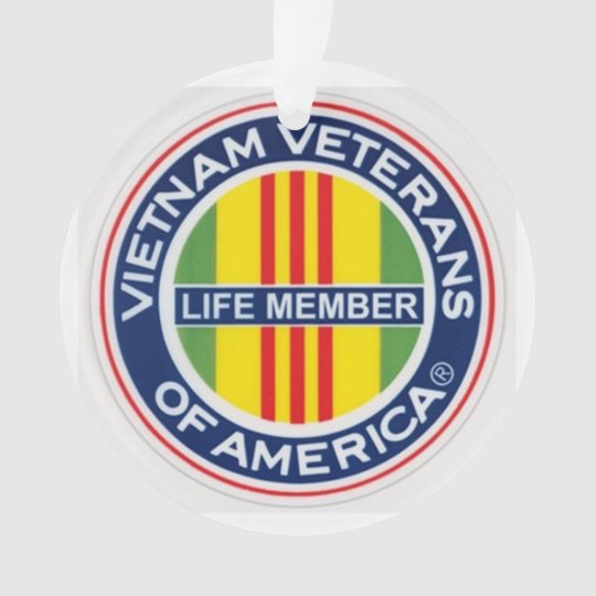 Vietnam Veterans of America Life Member Ornament | Zazzle.com