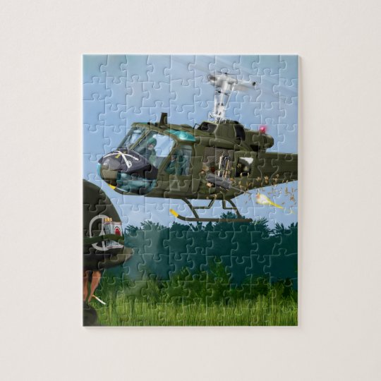 Vietnam War Bell Huey. Jigsaw Puzzle | Zazzle.com
