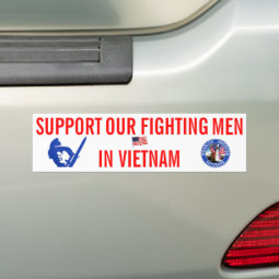 VIETNAM WAR BUMPER STICKER | Zazzle