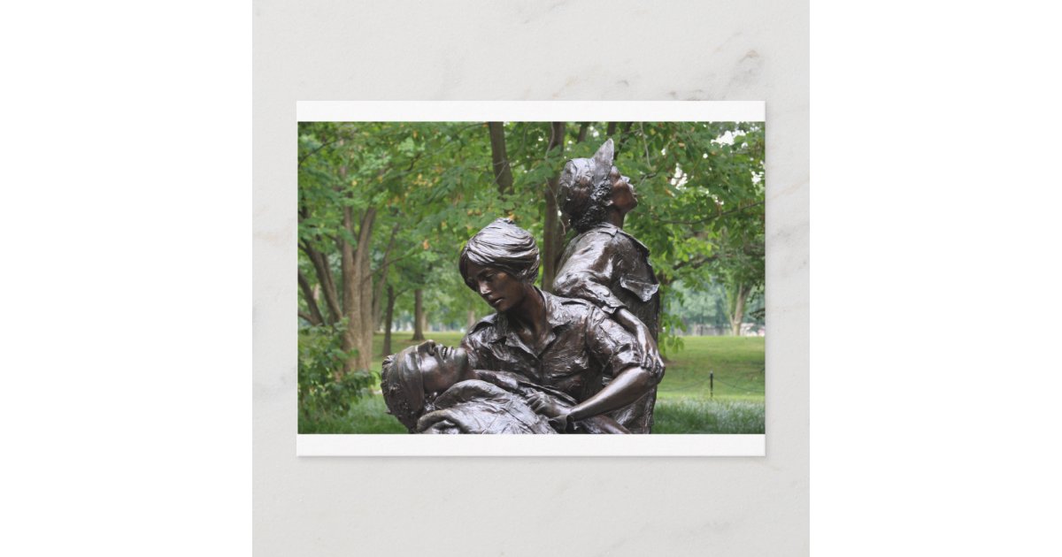 Vietnam Womens Memorial Postcard | Zazzle