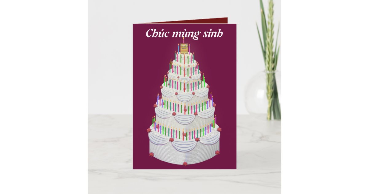 Vietnamese card | Zazzle