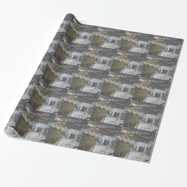 View from London Eye Wrapping Paper | Zazzle
