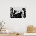 View from the Window at Le Gras, Joseph Niepce Poster | Zazzle