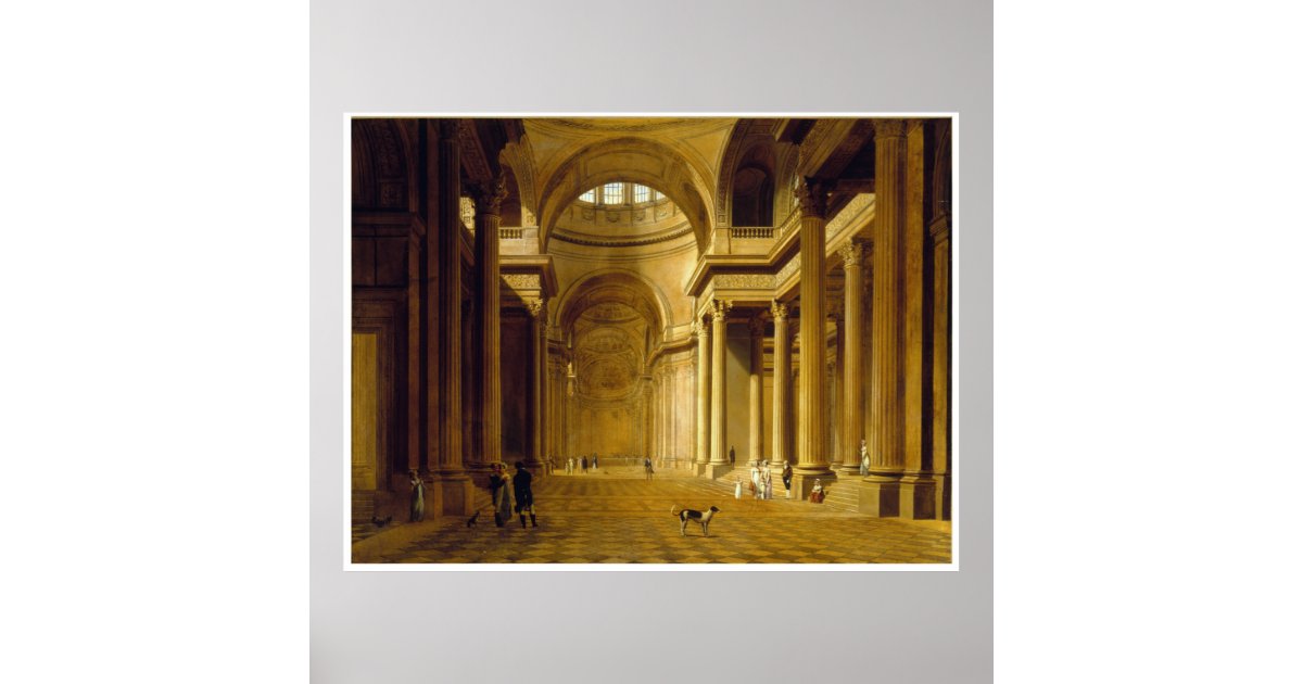 View Inside Pantheon Poster | Zazzle