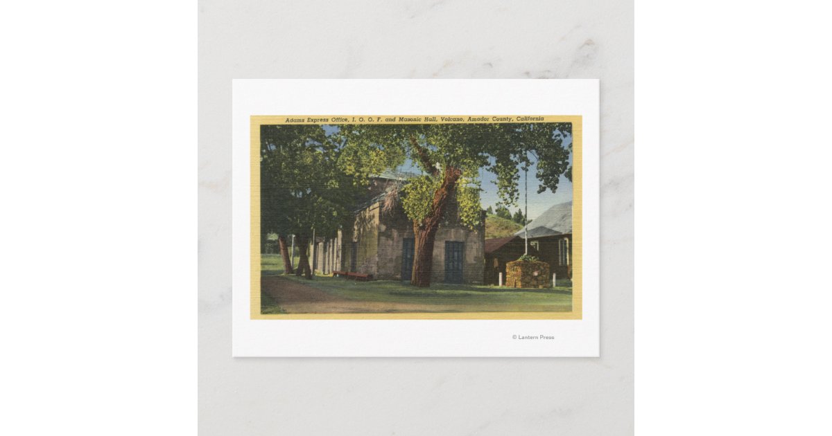 View of the Adams Express Office Postcard | Zazzle