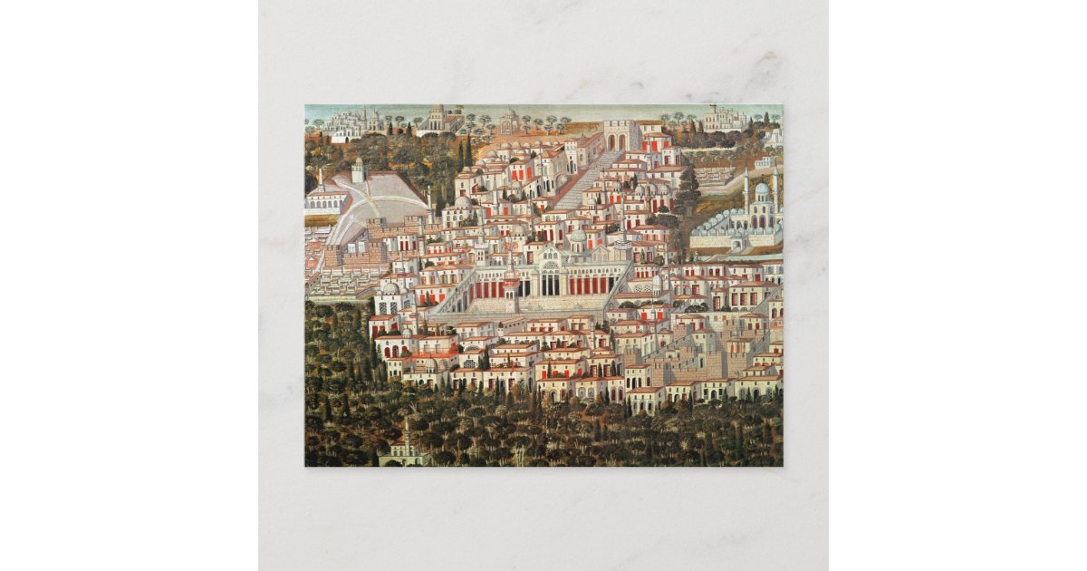 View of the city of Damascus Postcard | Zazzle