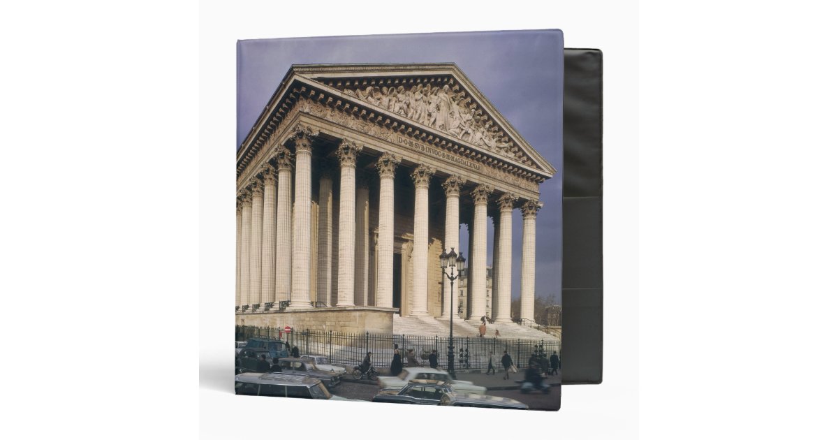 View of the facade of La Madeleine Binder | Zazzle