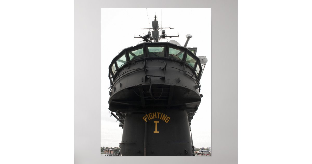 View of the front section of the superstructure poster | Zazzle