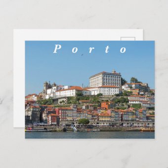 View of the historical part of Porto. Postcard | Zazzle
