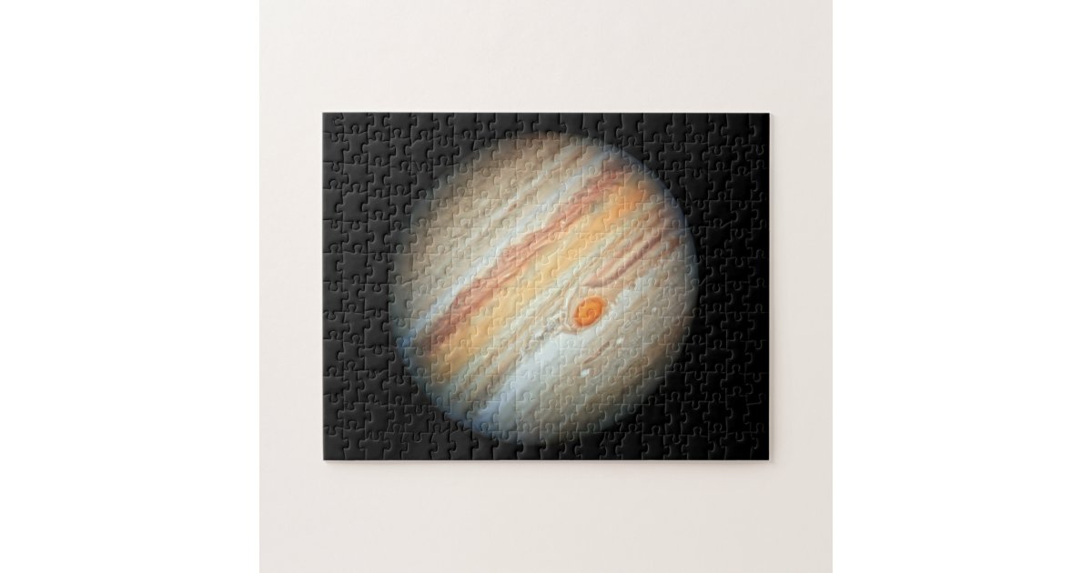 View of the Planet Jupiter (Hubble Telescope) Jigsaw Puzzle | Zazzle