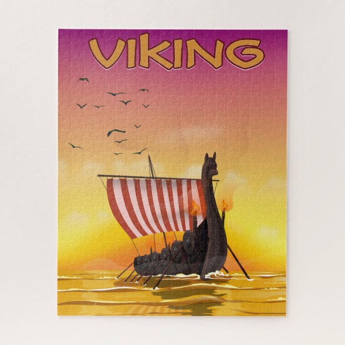 Viking Jigsaw Puzzle | Zazzle.com