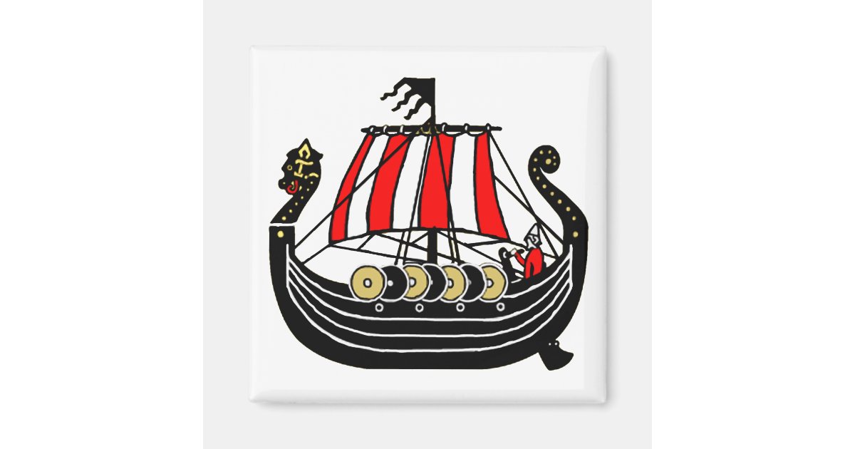 Viking Long Ship for Vikings Magnet | Zazzle