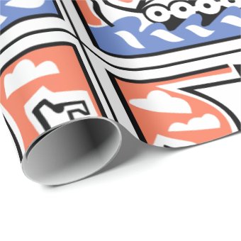 Viking Longboat Wrapping Paper | Zazzle