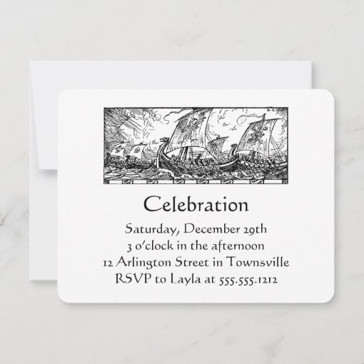 Viking Party Invitations | Zazzle