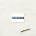 Viking Pattern Blue Post-it Notes | Zazzle