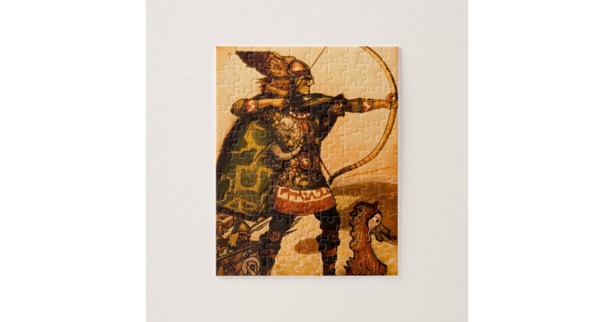 Viking Puzzle | Zazzle
