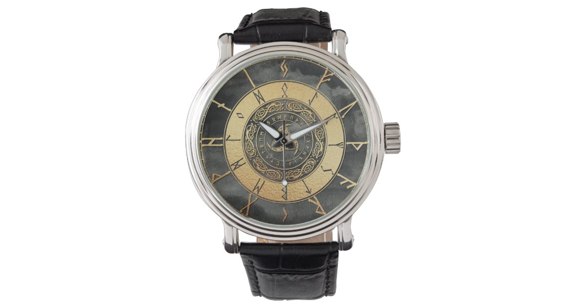 Viking Runes Watch | Zazzle