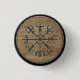 Viking Shield Button - Vegvísir | Zazzle
