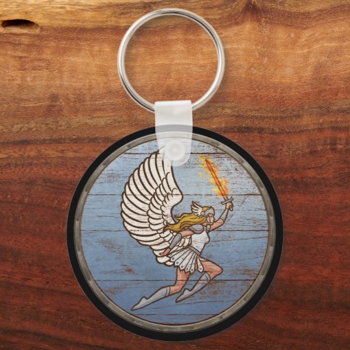 Viking Shield Keychain - Valkyrie | Zazzle
