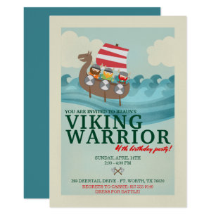 Viking Invitations | Zazzle