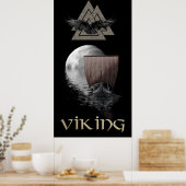 Viking Warrior Poster | Zazzle
