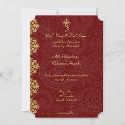 Vinayaka Wedding Invitations | Zazzle
