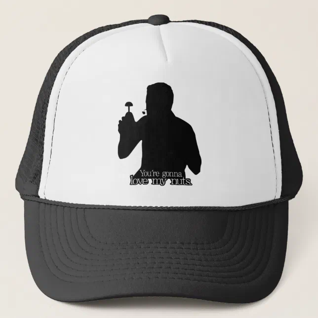 Vince Slap Chop You're Gonna Love My Nuts! Trucker Hat | Zazzle