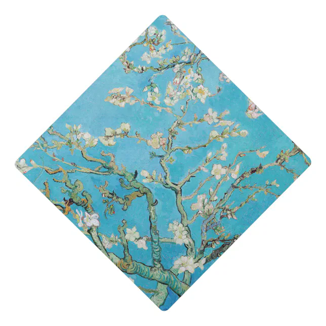 Vincent van Gogh - Almond Blossom Graduation Cap Topper | Zazzle