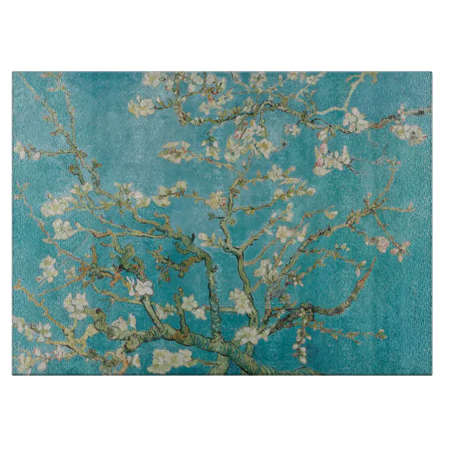 vincent van gogh almond blossoms cutting board | Zazzle