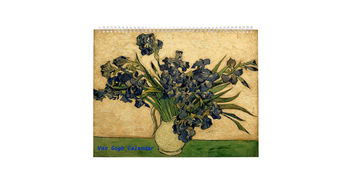 Vincent van Gogh Artwork Calendar | Zazzle