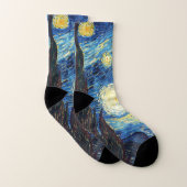 Vincent van Gogh Beautiful The Starry Night Socks | Zazzle