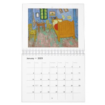 VINCENT VAN GOGH FINE ART CALENDAR | Zazzle