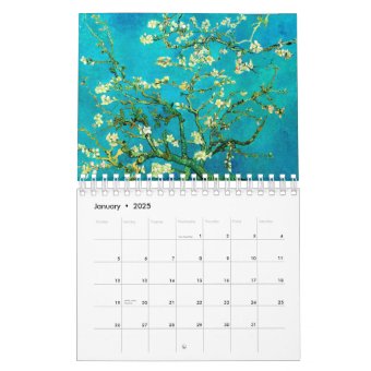 Vincent van Gogh Fine Art Calendar | Zazzle
